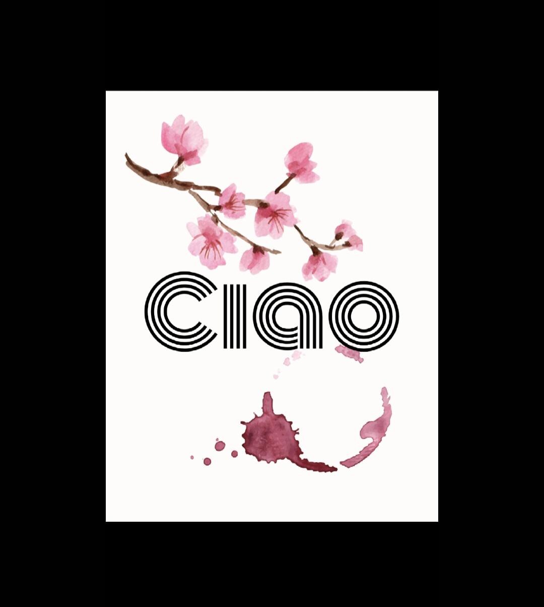 Ciao Printable Wall Art/ Modern Bold Typography/ Black and White Decor ...