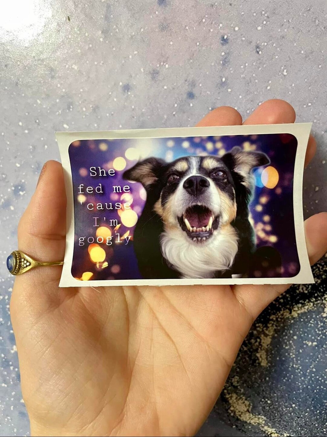 Funny Feel Good Sticker/ Cute Dog Sticker/ Good Vibes Dog/ Uplifting ...