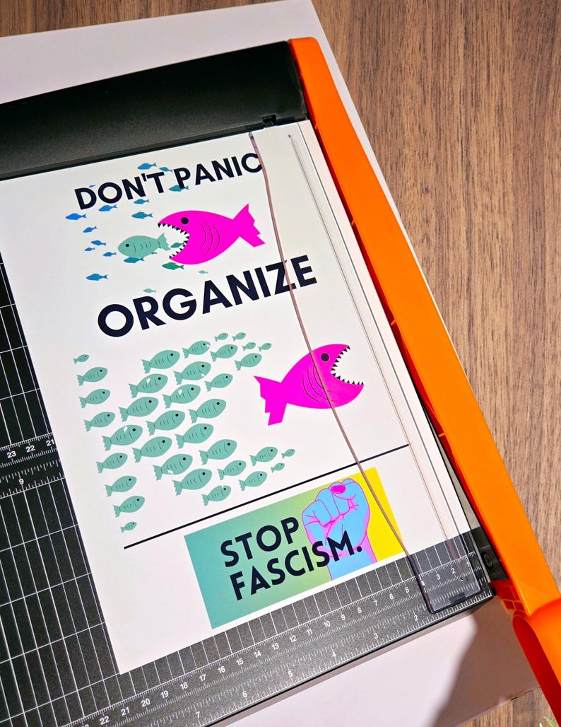 Fight Fascism Protest Signs/ Digital Download/ Antifascism/ Equal ...