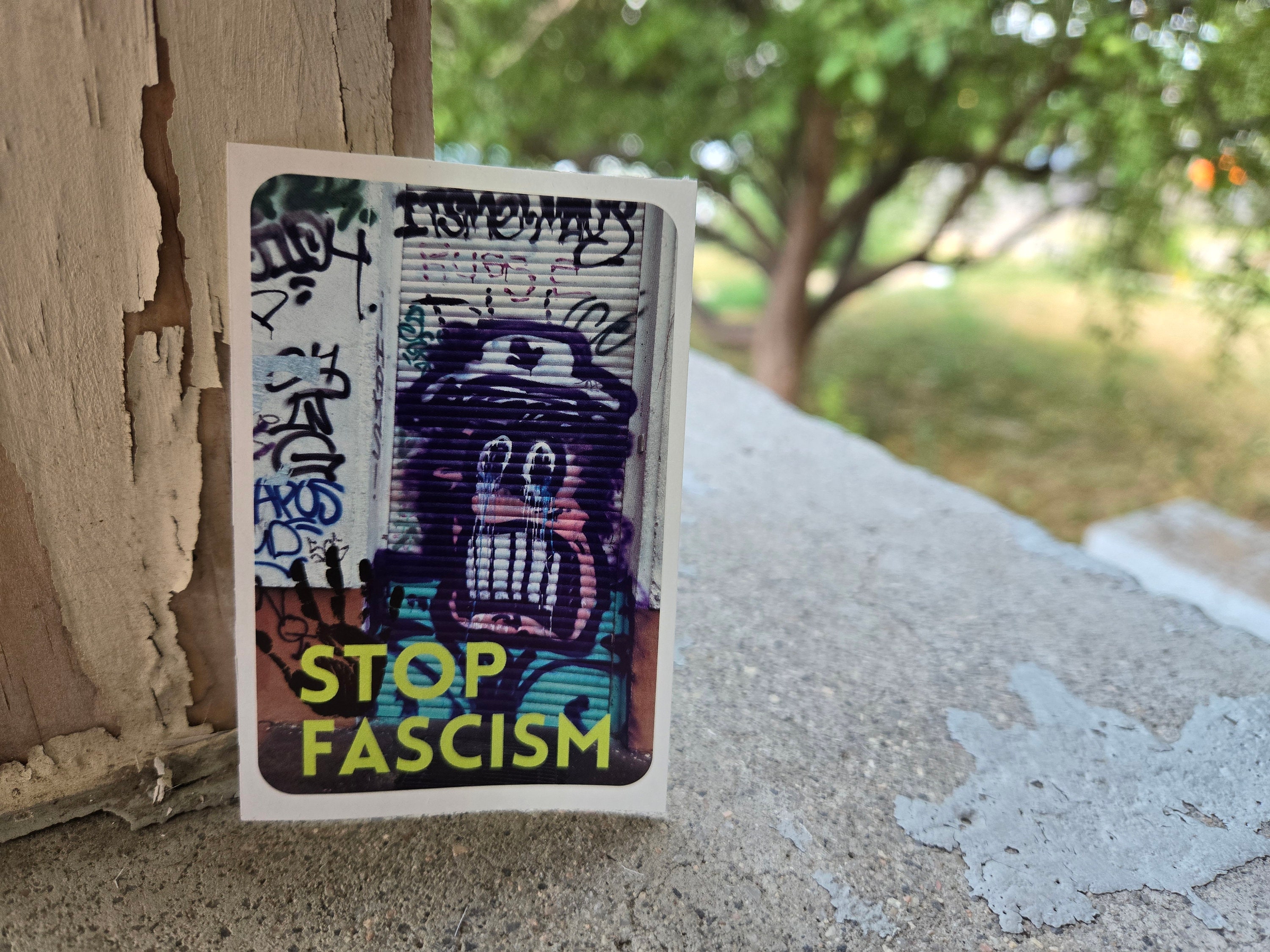 Fight Fascism Sticker/ Anti-fascism/ Equal Rights/ Activist Comrade ...