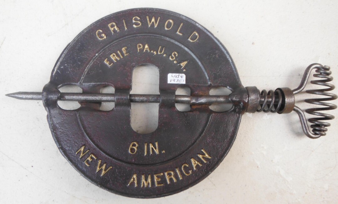 Griswold Cast Iron Stove Damper 6 - Etsy