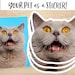 Custom Face Sticker, Stickers From Your Photo Portrait - Die Cut ...