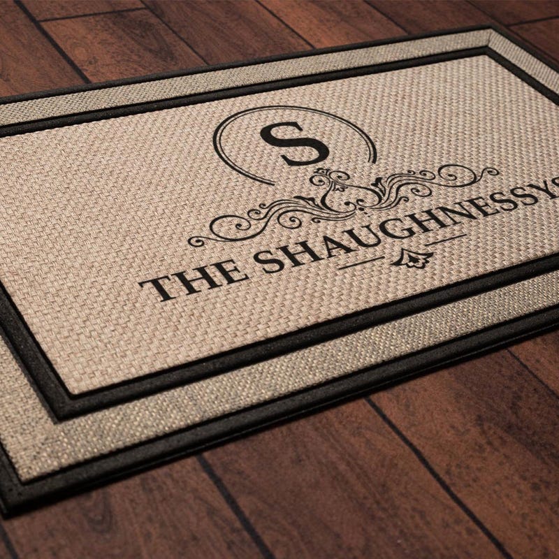 Personalized Welcome Mats - Etsy