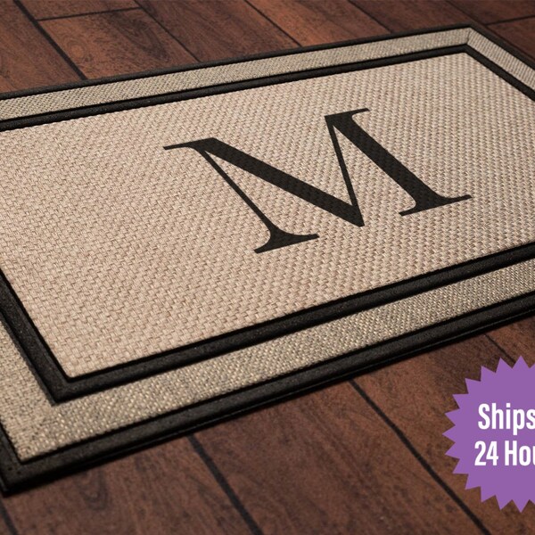 Monogram Doormat - Etsy