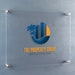 Custom Clear Acrylic Printed Logo With Standoffs, Any Color Floating ...