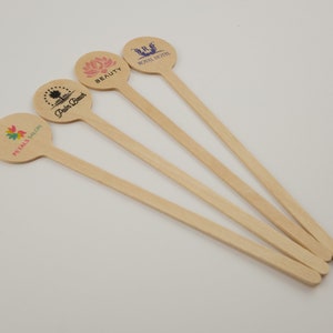 Custom Printed Drink Stirrer Food Picks - Personalized With Your Logo ...