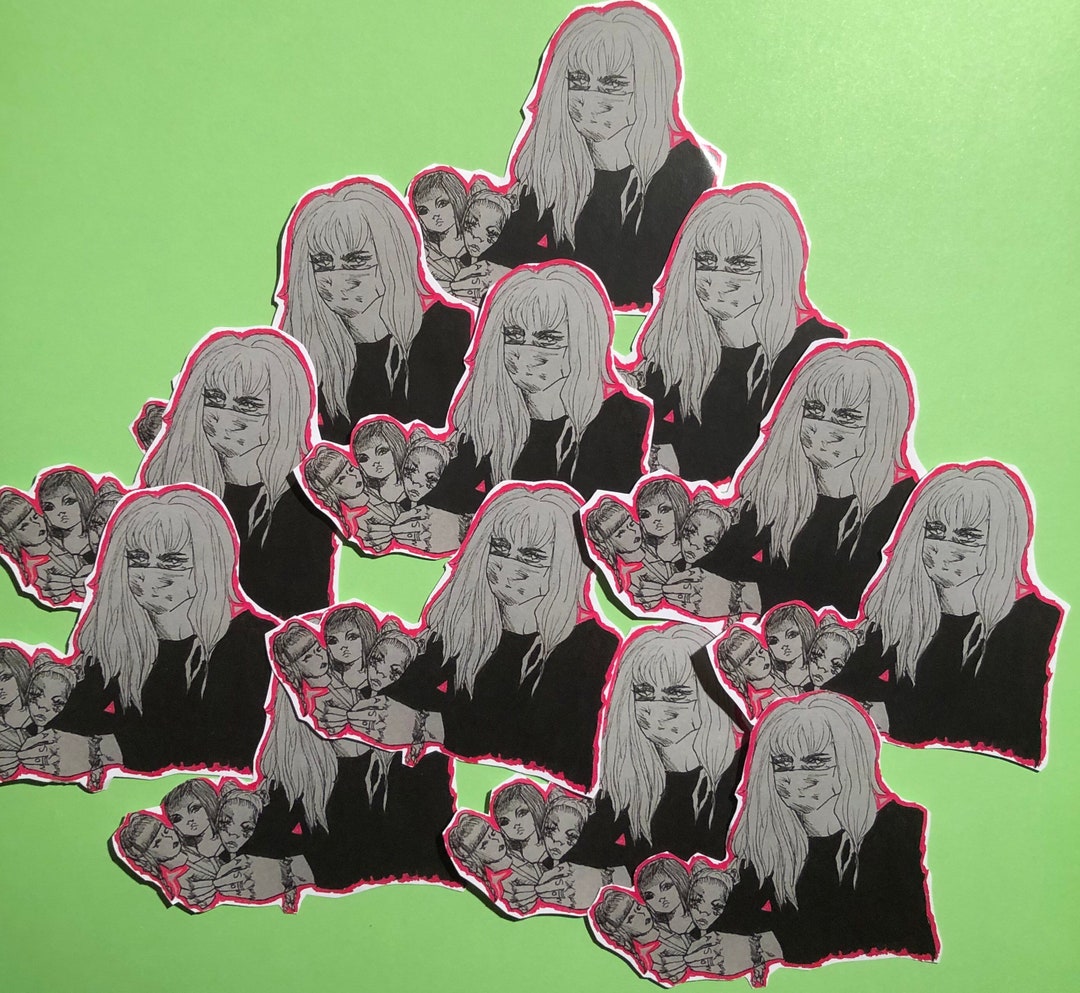 LAURA LES STICKERS Hyperpop 100 Gecs Breakcore Emo Transgender - Etsy