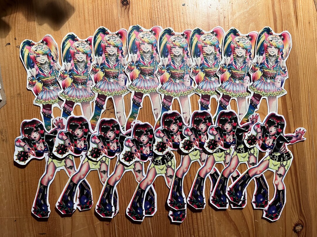 SCENE KWEEN Stickers!!-scene Goth Girl Alternative Emo Rawr Xd Alt Girl ...