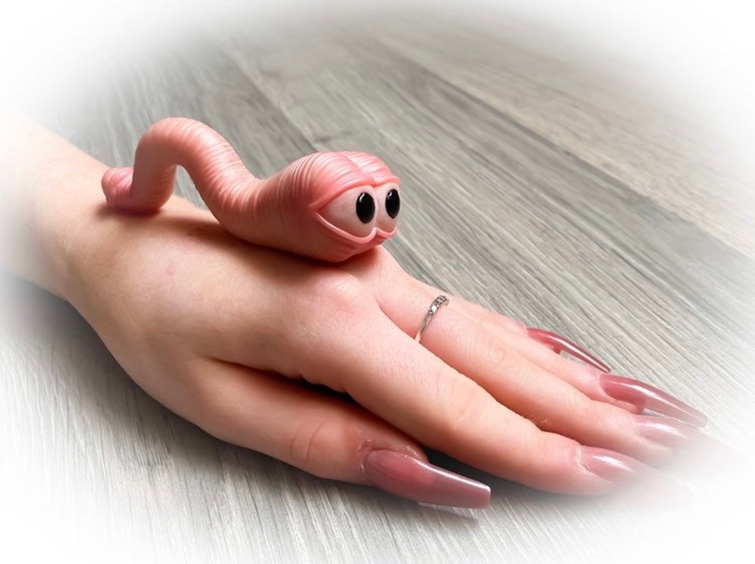 Willy Worm !! Balls and Willy Ornament Art , Shelf Decor , Novelty ...