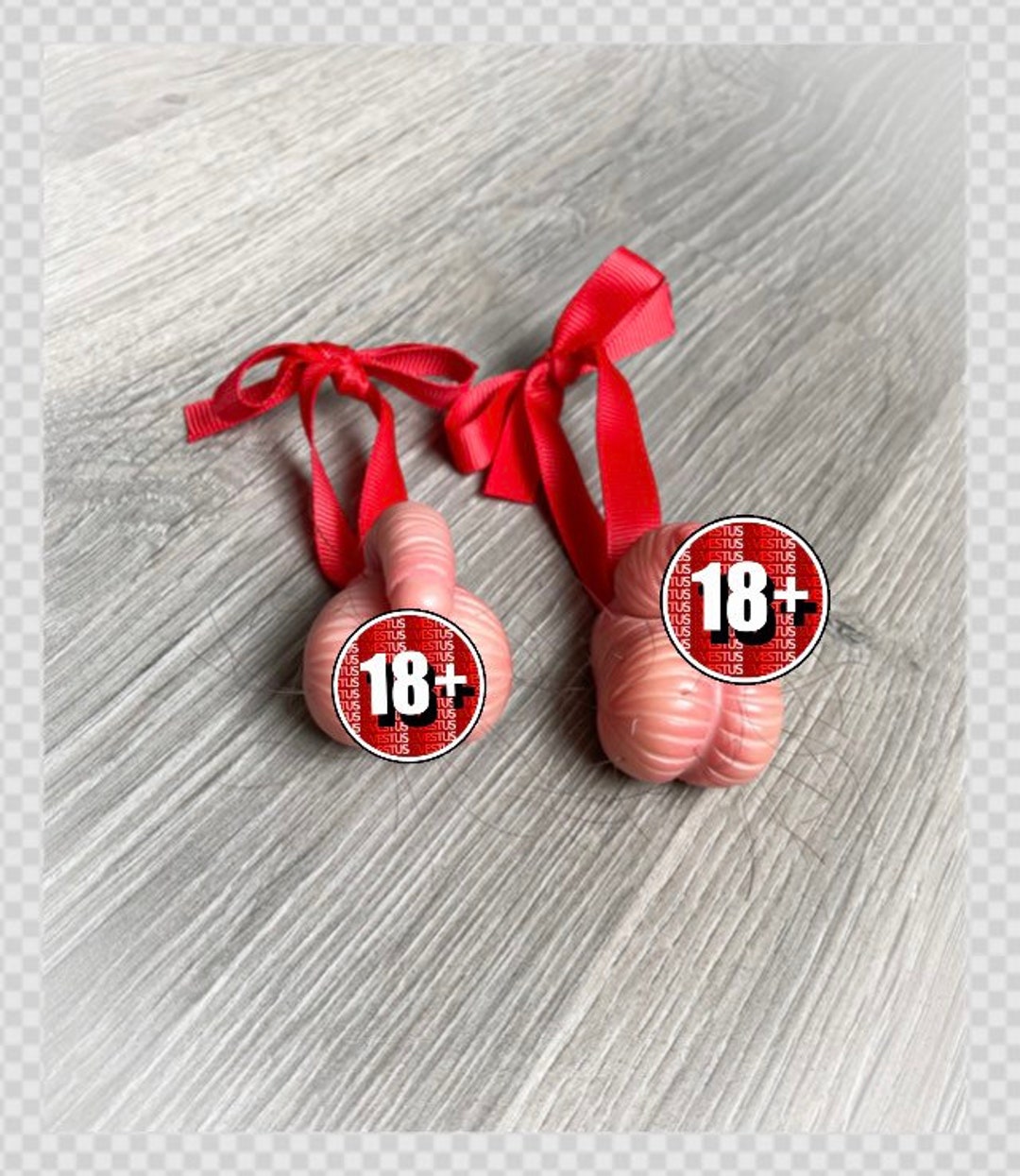 Penis and Balls Hanging Decoration-dick -willy -mature -novelty-secret ...