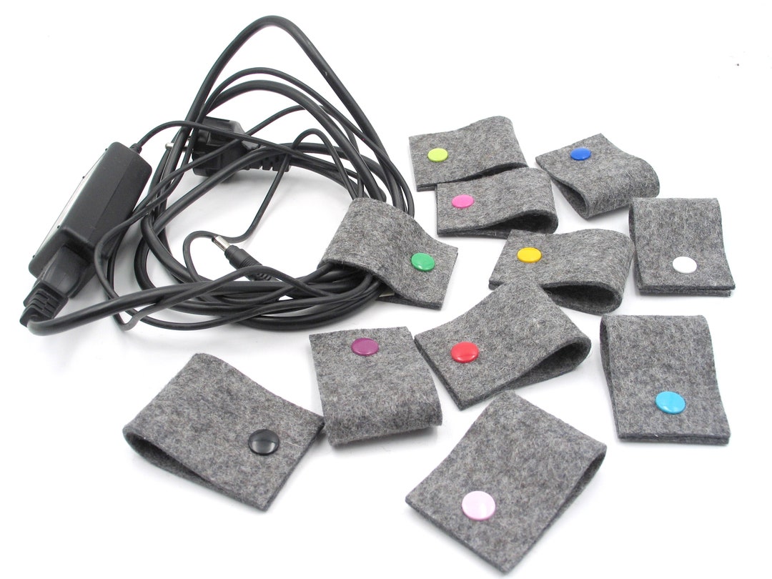 Cable Ties Large, Cable Holder, Felt, Wool Felt, Headphone Cable, Power ...