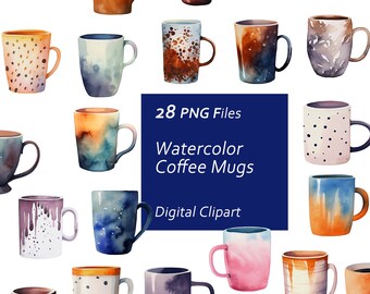 Autumn Watercolor Clipart Set Watercolor Leaves Watercolor Fall Season ...