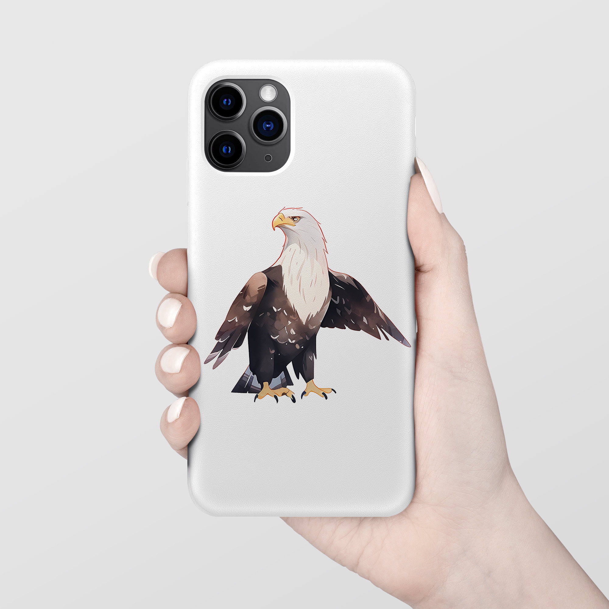 Cute Eagle Clipart Set - Whimsical Bird - Cartoon Eagle - Instant ...