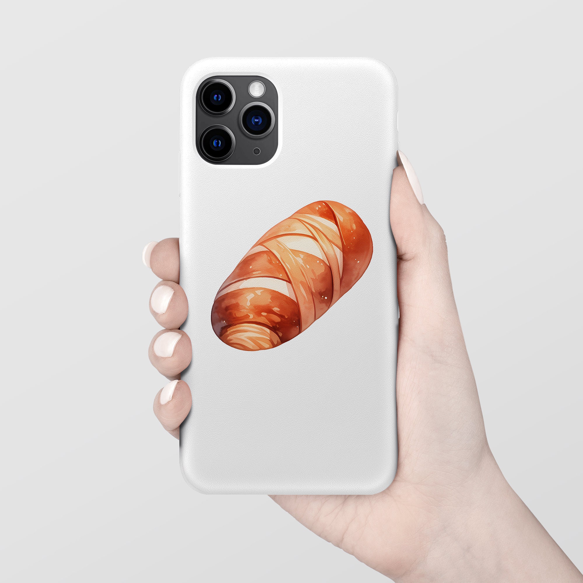 Watercolor Bread Clipart Set - Bakery Graphics - Fresh Bread - Instant ...