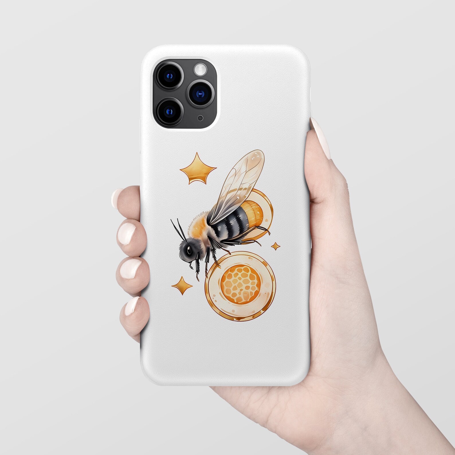 Whimsical Bee Clipart Set - Adorable Bee - Nature Joy - Whimsical ...