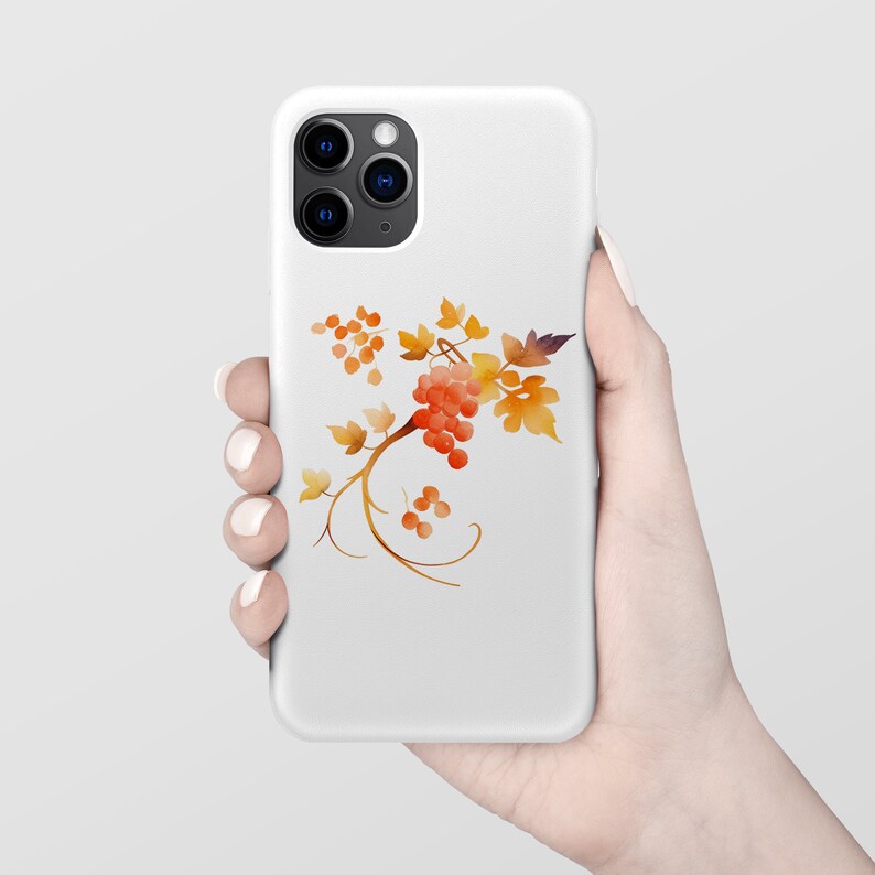 The Gold Vineyard Clipart Set Fruit Art Instant Download PNG, Commercial Use, Printable Design ...