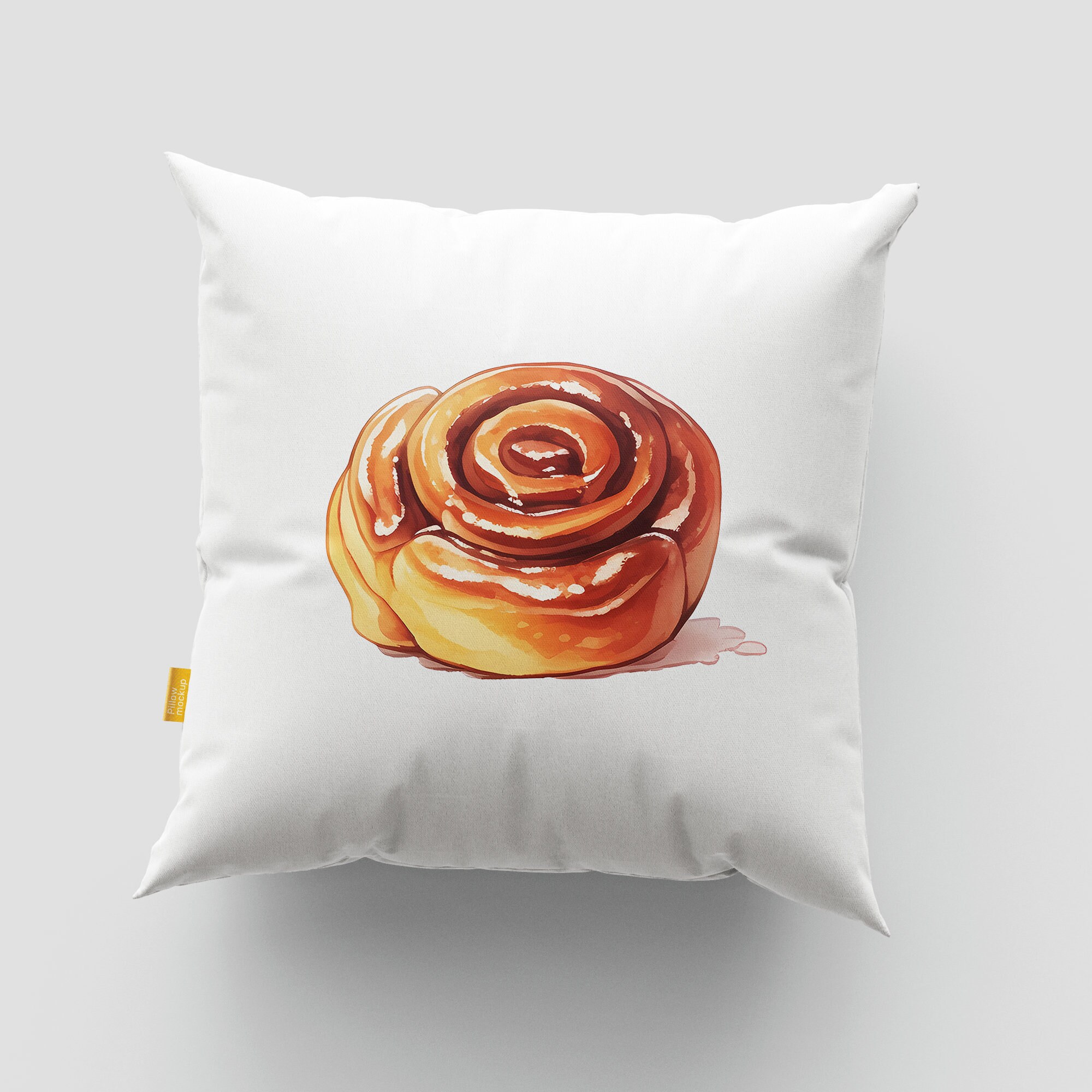 Cinnamon Bun Clipart Set - Whimsical Bakery - Cinnamon Roll - Instant ...