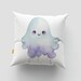 Kawaii Ghosts Watercolor Clipart Set - Cute Ghosts - Halloween Clipart ...
