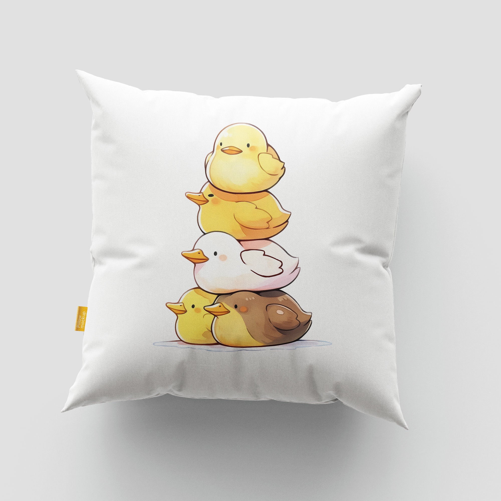 Quack Stack Ducks Clipart Set - Cartoon Animal - Instant Download PNG ...