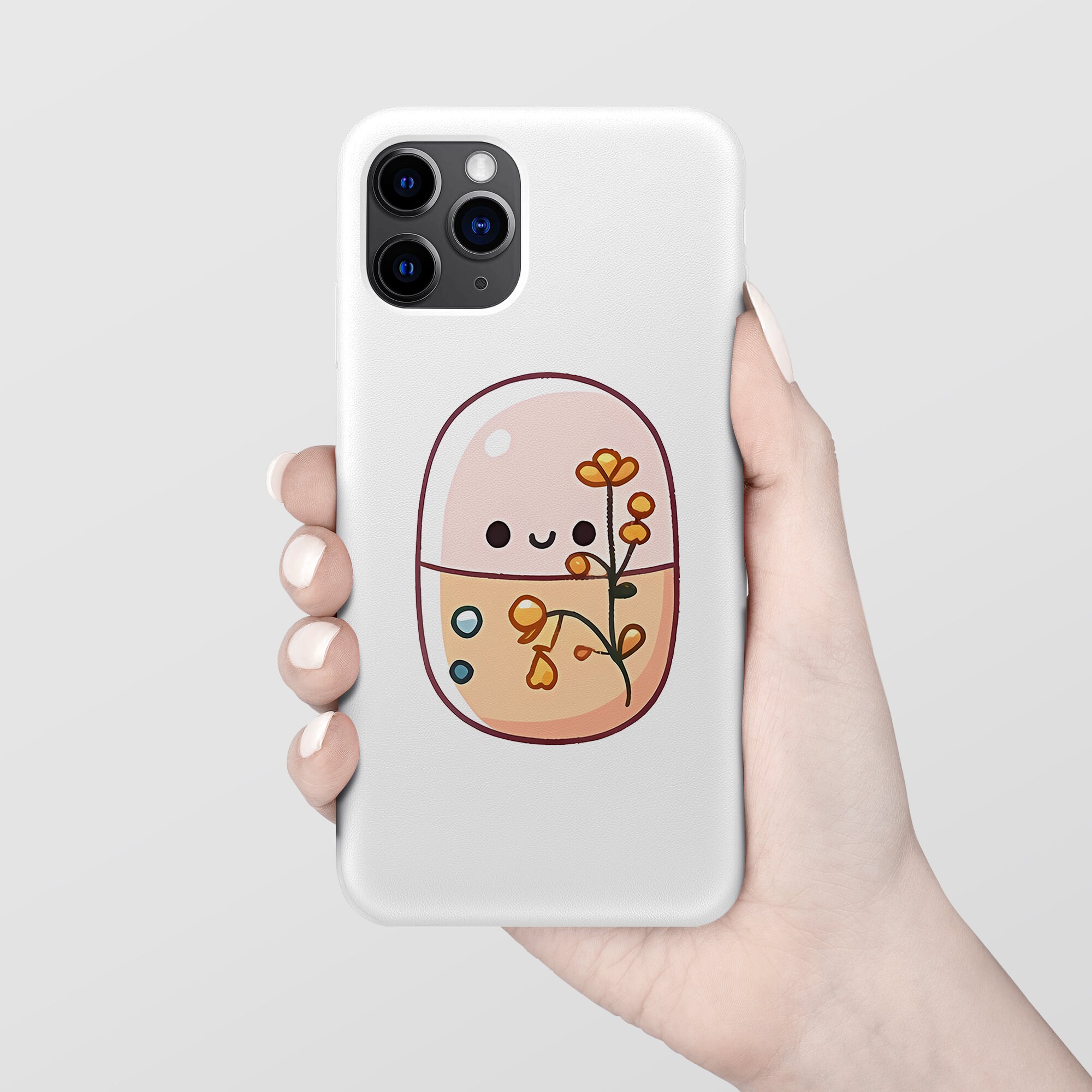 Kawaii Botany Pills Clipart Set - Medicine Clipart - Instant Download ...