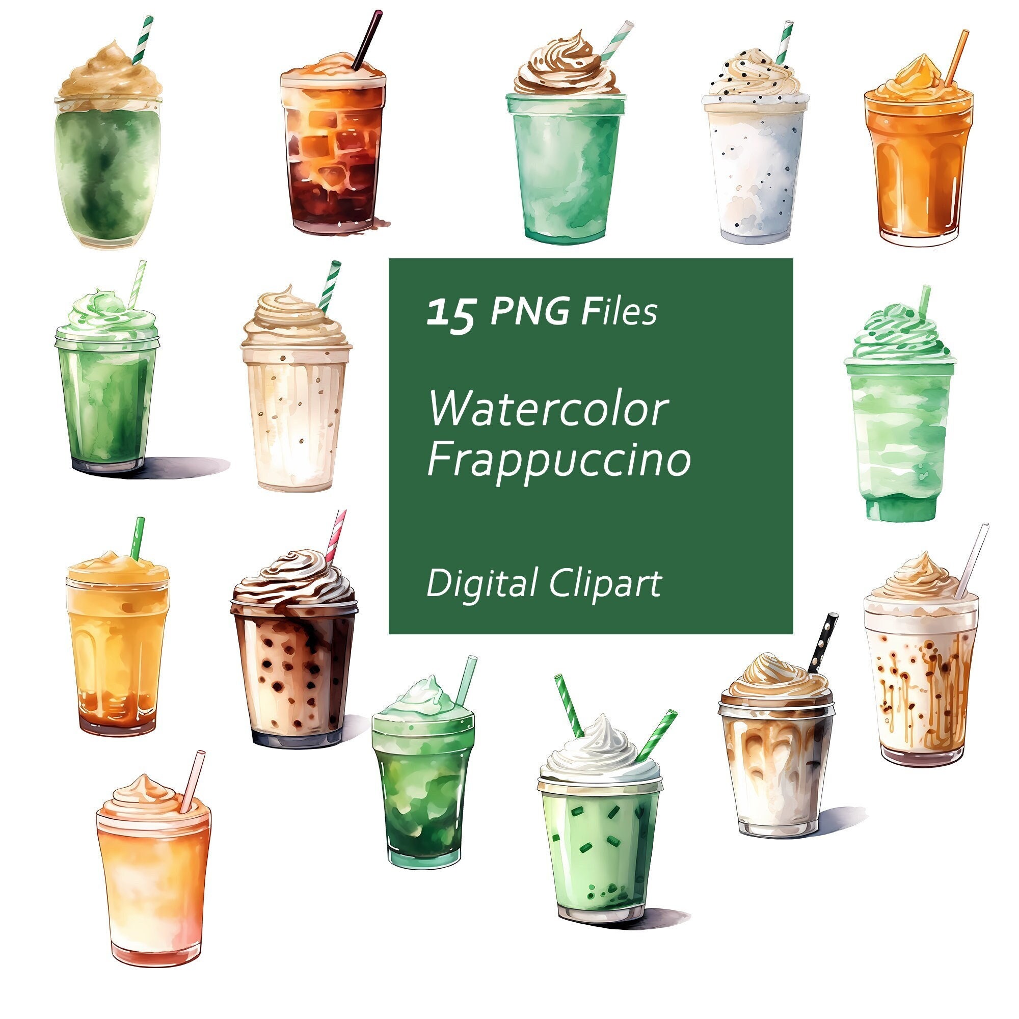 Starbucks Frappuccino Cup Clip Art