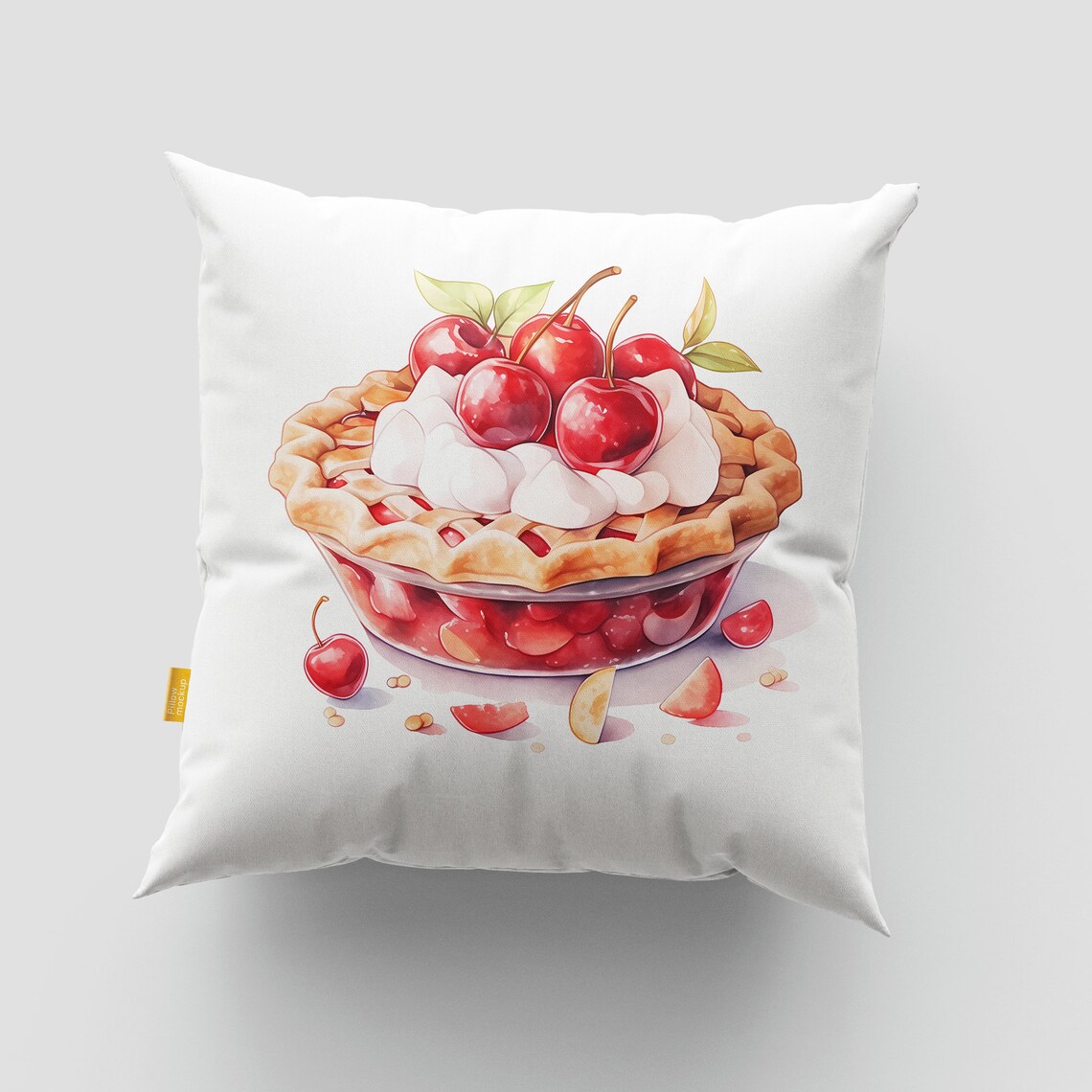 Cherry Pie Clipart Set - Whimsical Pie - Cherry Theme - Baked Goodies - Instant Download PNG ...