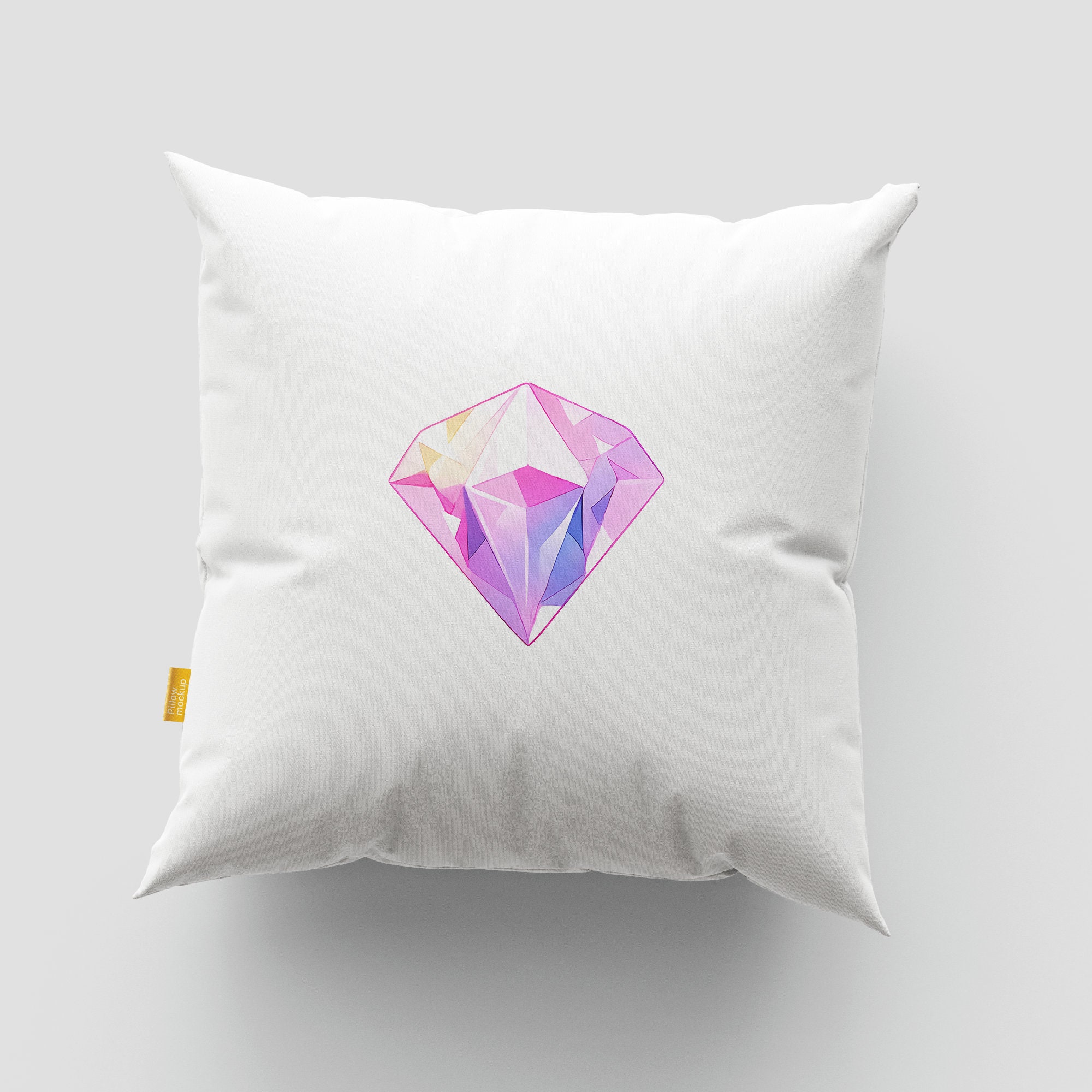 Kawaii Rainbow Diamond Clipart Set – Sparkling PNG Graphics (digital ...