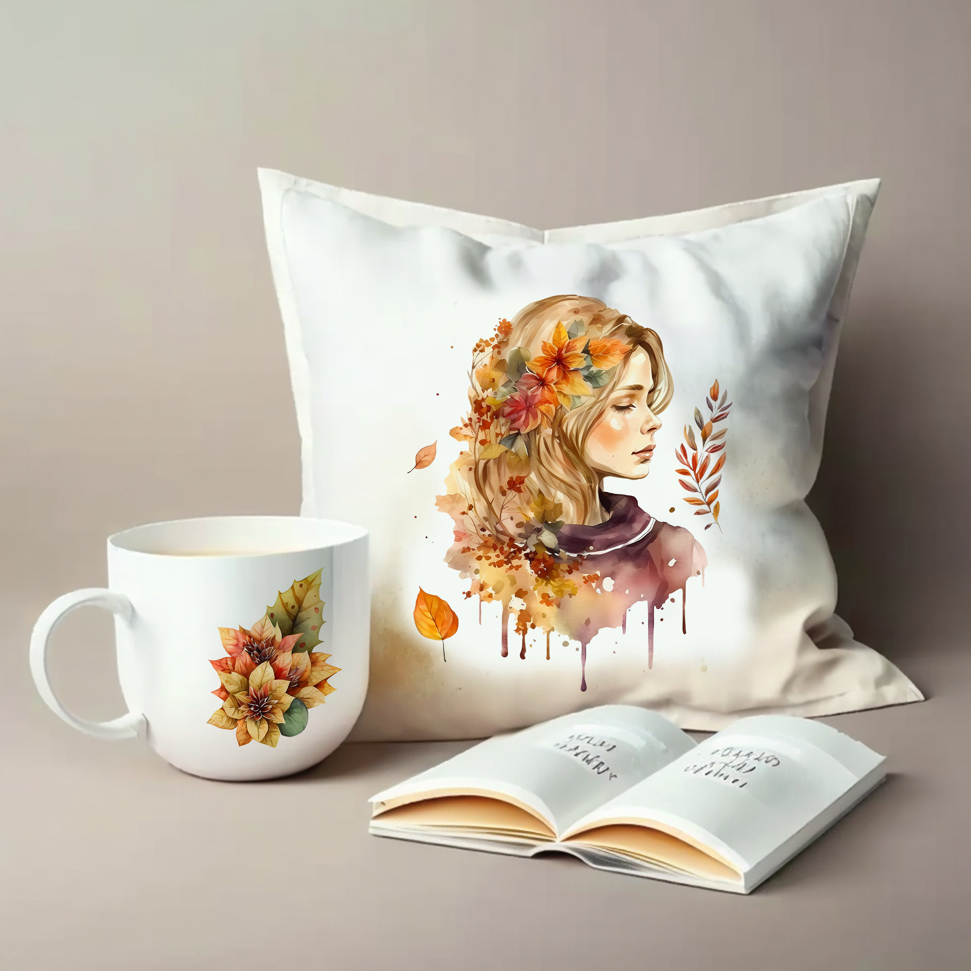 Autumn Watercolor Clipart Set - Watercolor Leaves - Watercolor Fall ...