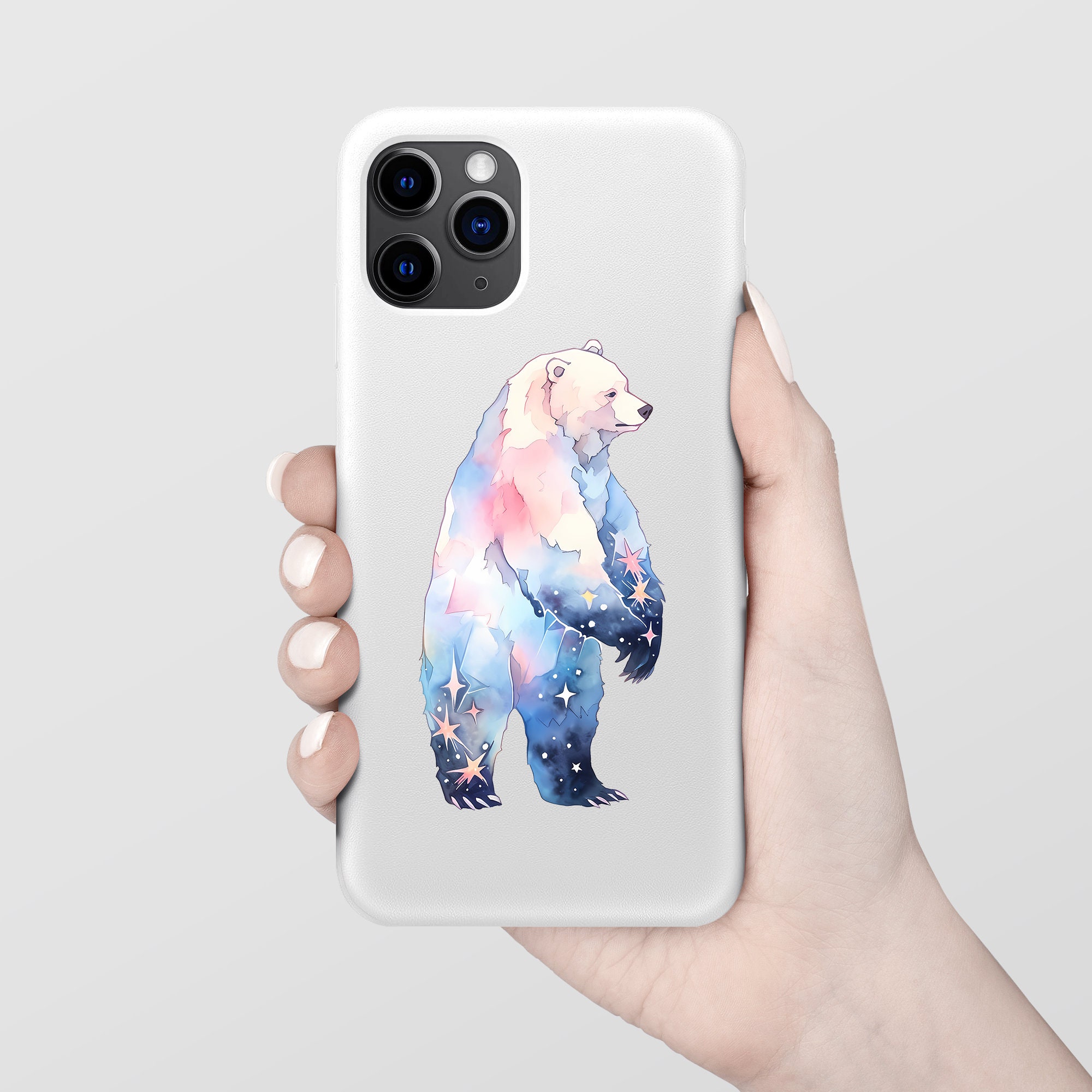 Ursa Major and Ursa Minor Clipart Set - Star Bears - Celestial Art ...