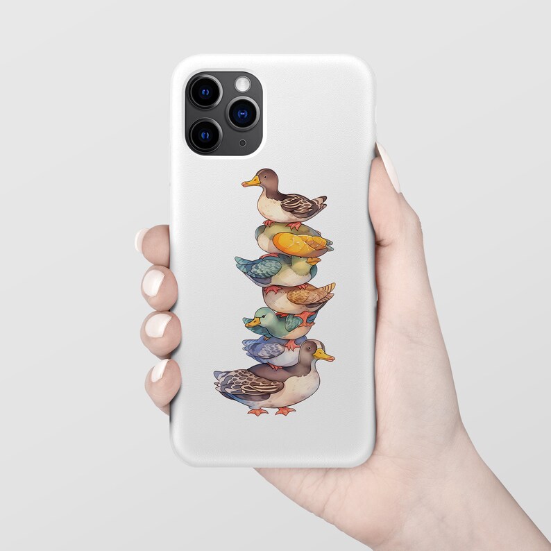 Quack Stack Ducks Clipart Set - Cartoon Animal - Instant Download PNG ...