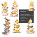 Quack Stack Ducks Clipart Set - Cartoon Animal - Instant Download PNG ...