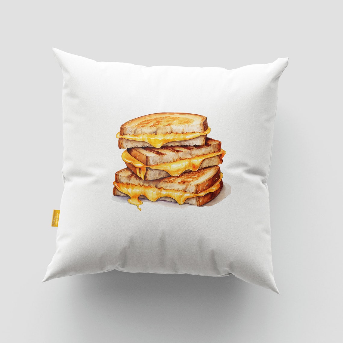 Watercolor Grilled Cheese Clipart Set - Whimsical Comfort Food Clipart ...