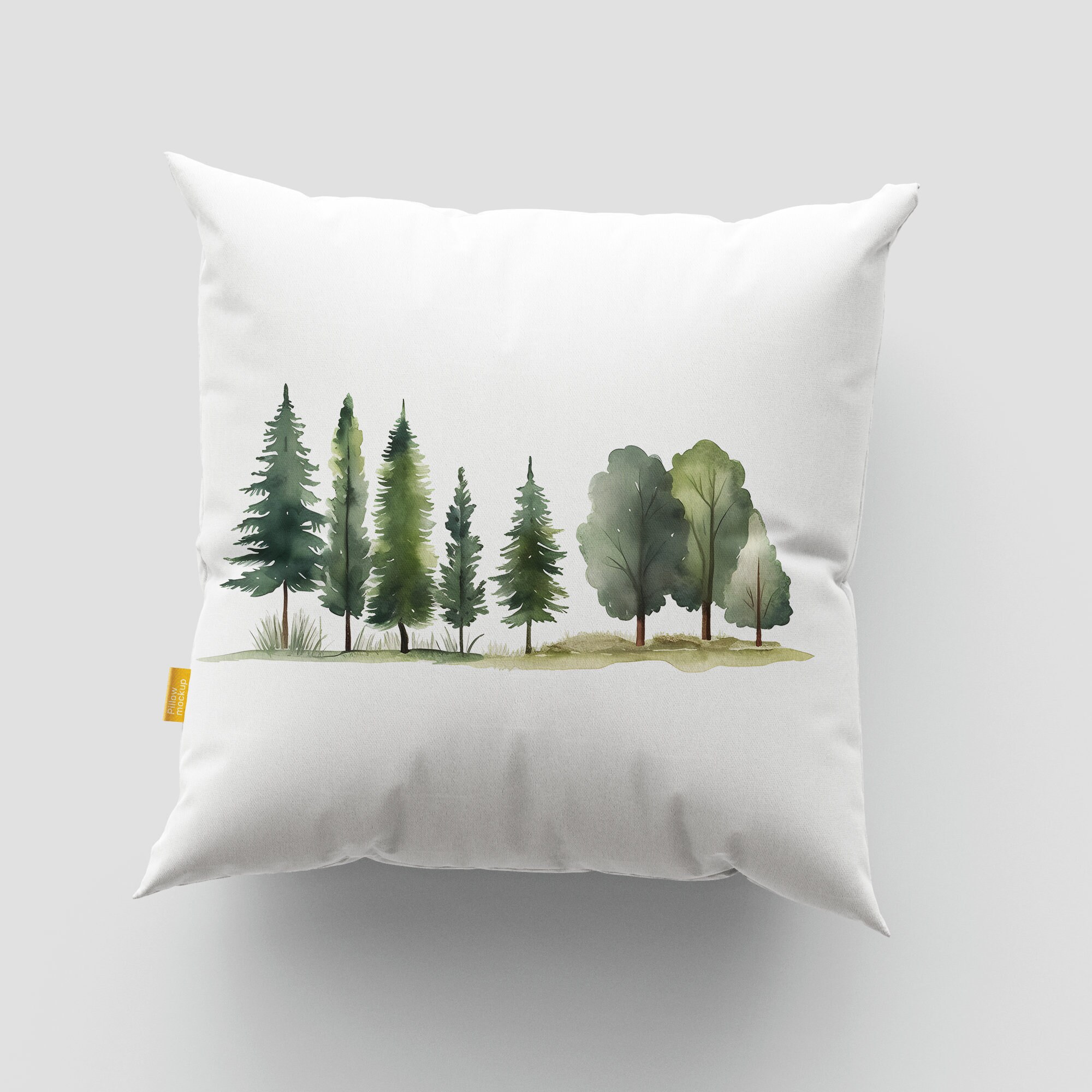 Watercolor Forest Clipart Set - Woodland Art - Forest Graphics ...