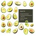 Avocado Clipart Set - Watercolor Avocados - Whimsical Avocado - Instant ...