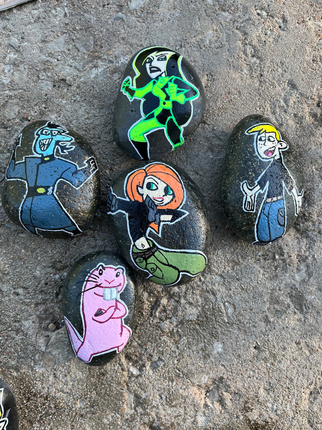 Kim Possible Story Stones - Etsy