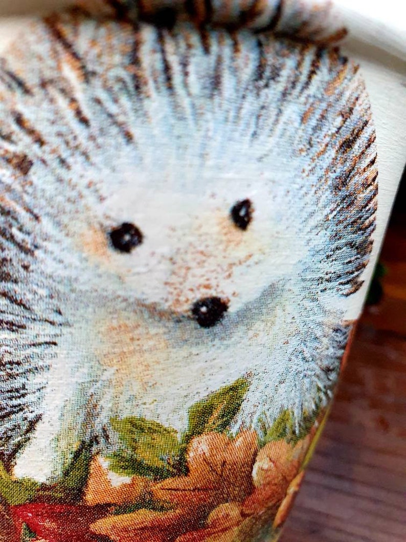 Hedgehog, Hedgehog Plant Pot, Mini Decorated Clay Plant Pot, Pots for ...