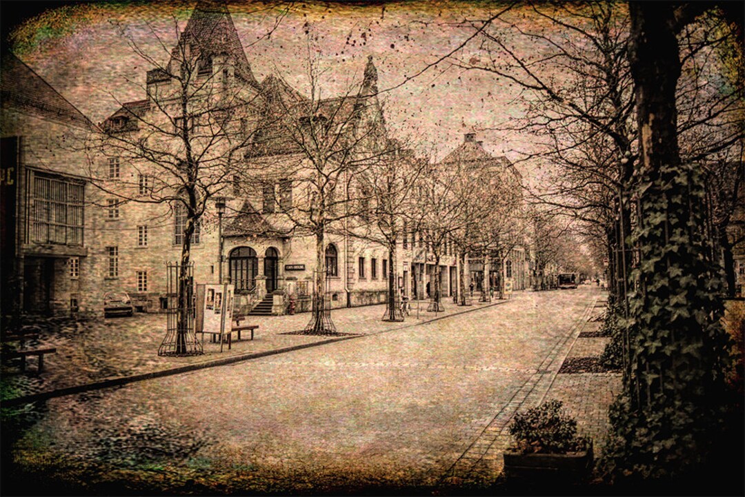 German Street Scene - Etsy