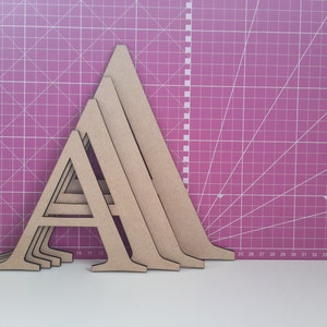 MDF Custom Made Wooden Letters, Large Wooden Letters, Multiple Sizes ...
