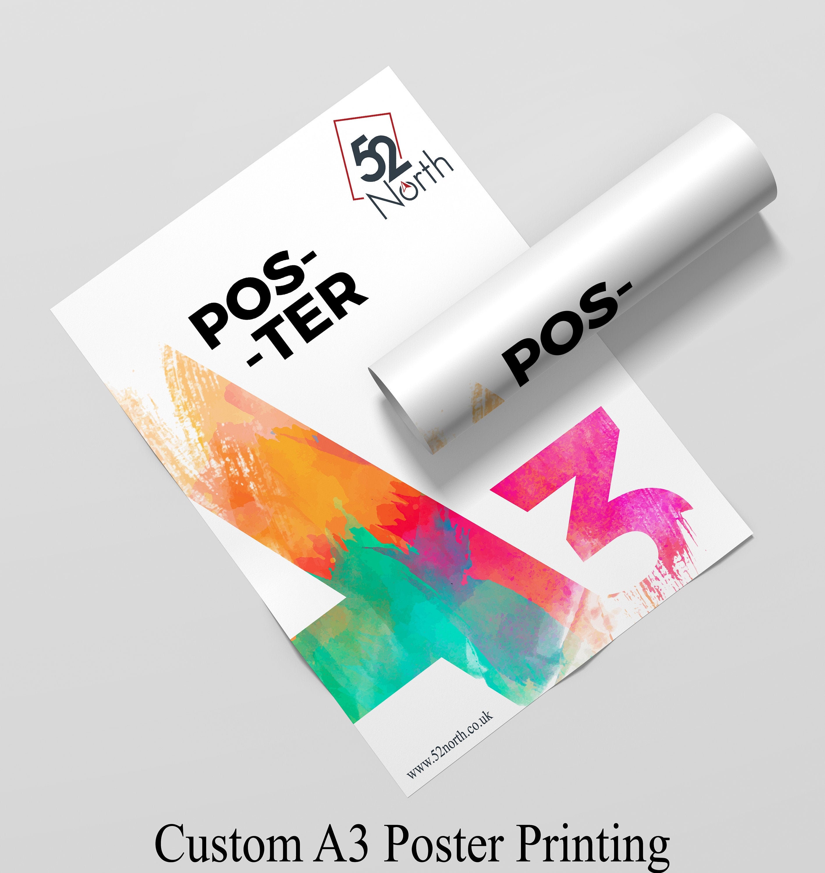 A3 Poster Printed Full Colour on Premium 135gsm Business Paper - Any ...