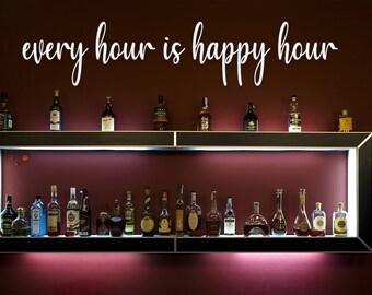 Large Happy Hour Sign - Etsy