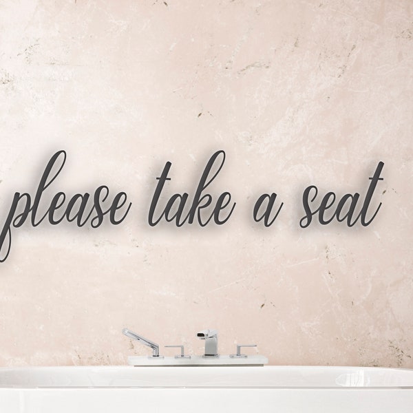 Wood Washroom Sign - Etsy