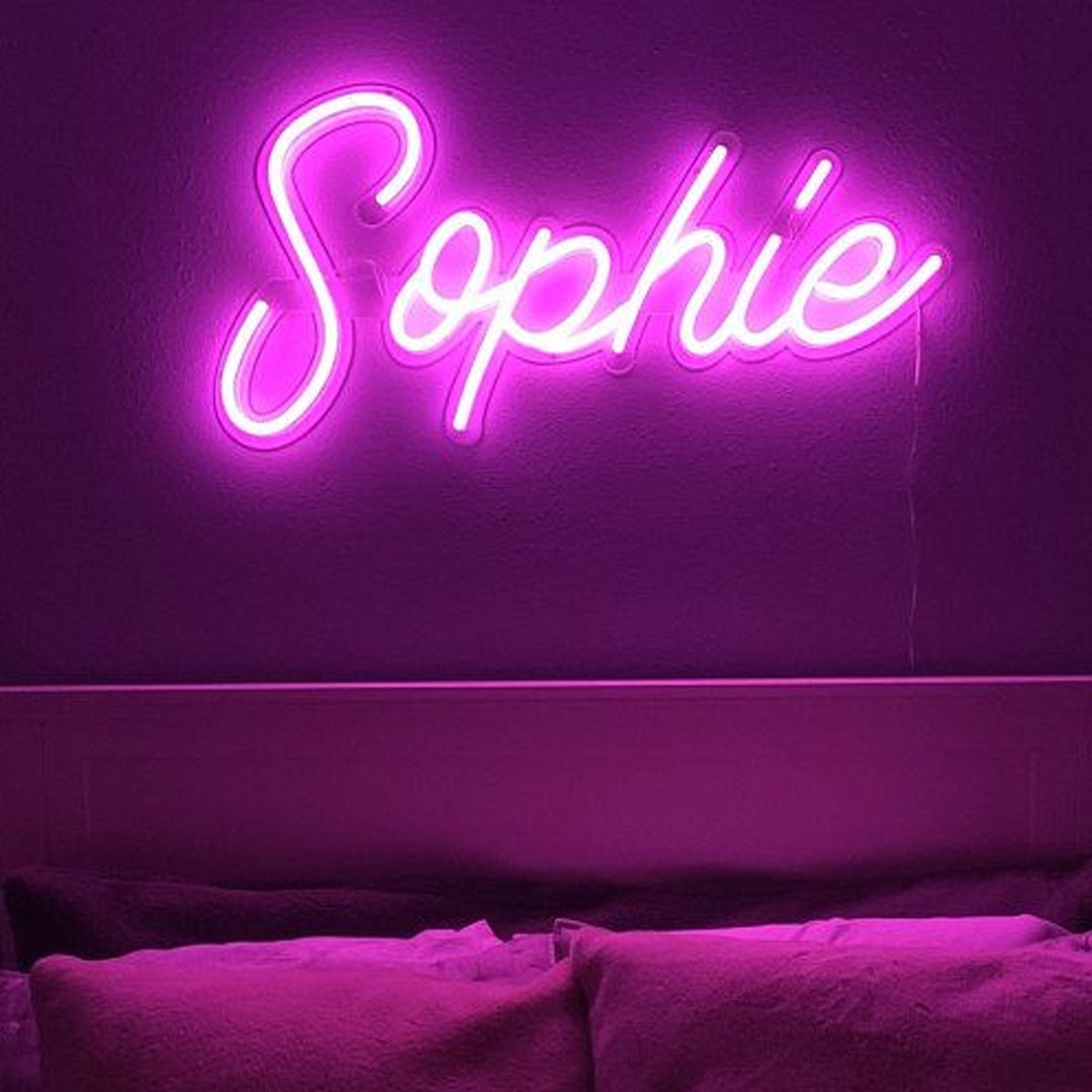 Custom Neon LED Name Sign, Personalised Name Light Decor, Neon Sign for ...