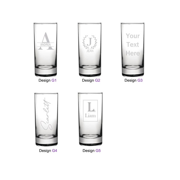 Custom Glassware - Etsy