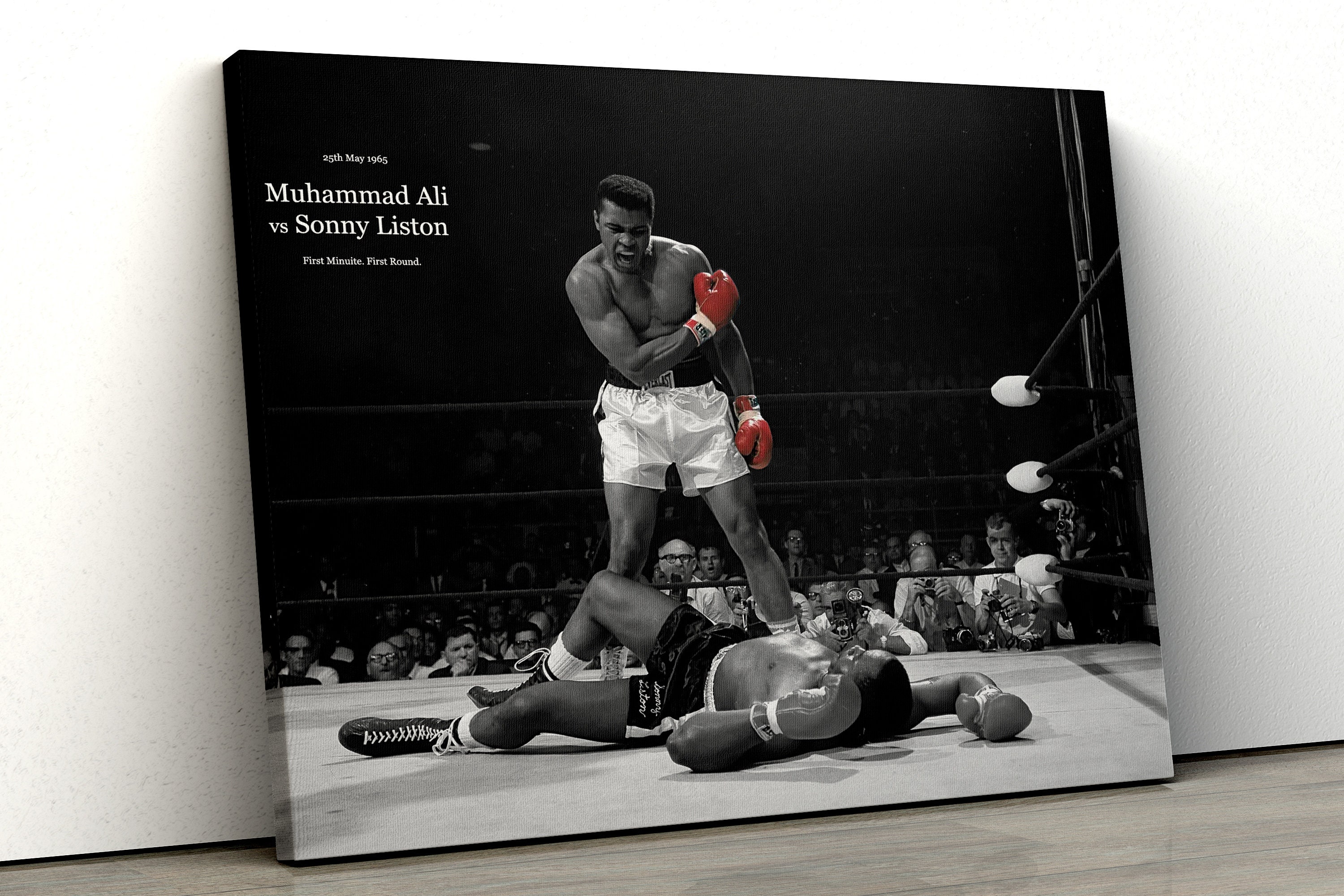 Muhammad Ali Sonny Liston First Fight