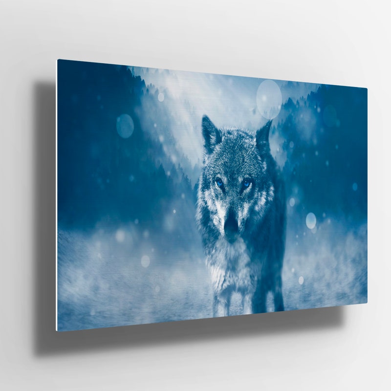 Wolf Poster - Etsy