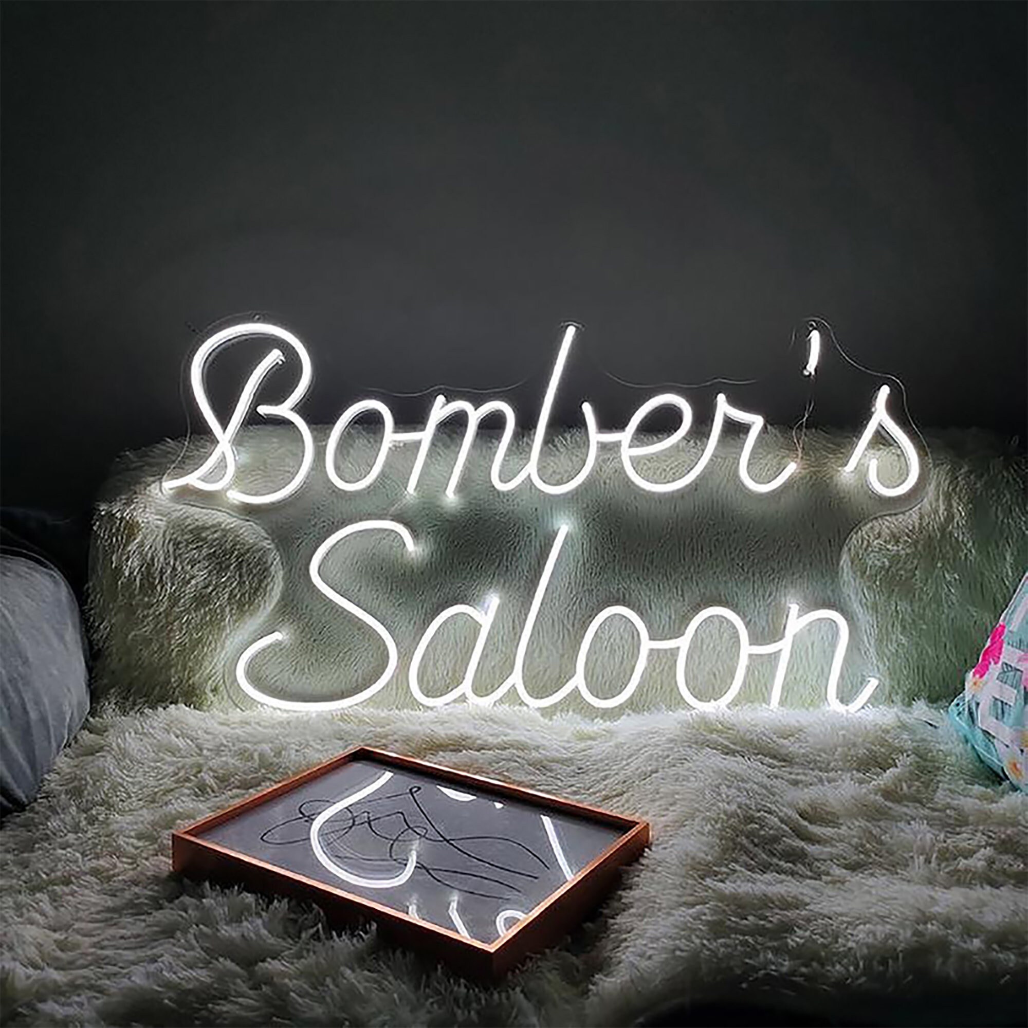 Custom Business Name Neon LED Sign Personalised Name Light - Etsy UK