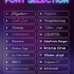 Custom Business Name Neon LED Sign, Personalised Name Light Decor, Neon ...