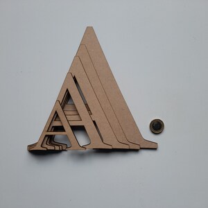 MDF Custom Made Wooden Letters, Large Wooden Letters, Multiple Sizes ...