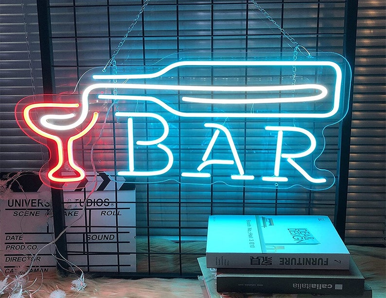 Custom Business Name Neon LED Sign Personalised Name Light - Etsy UK