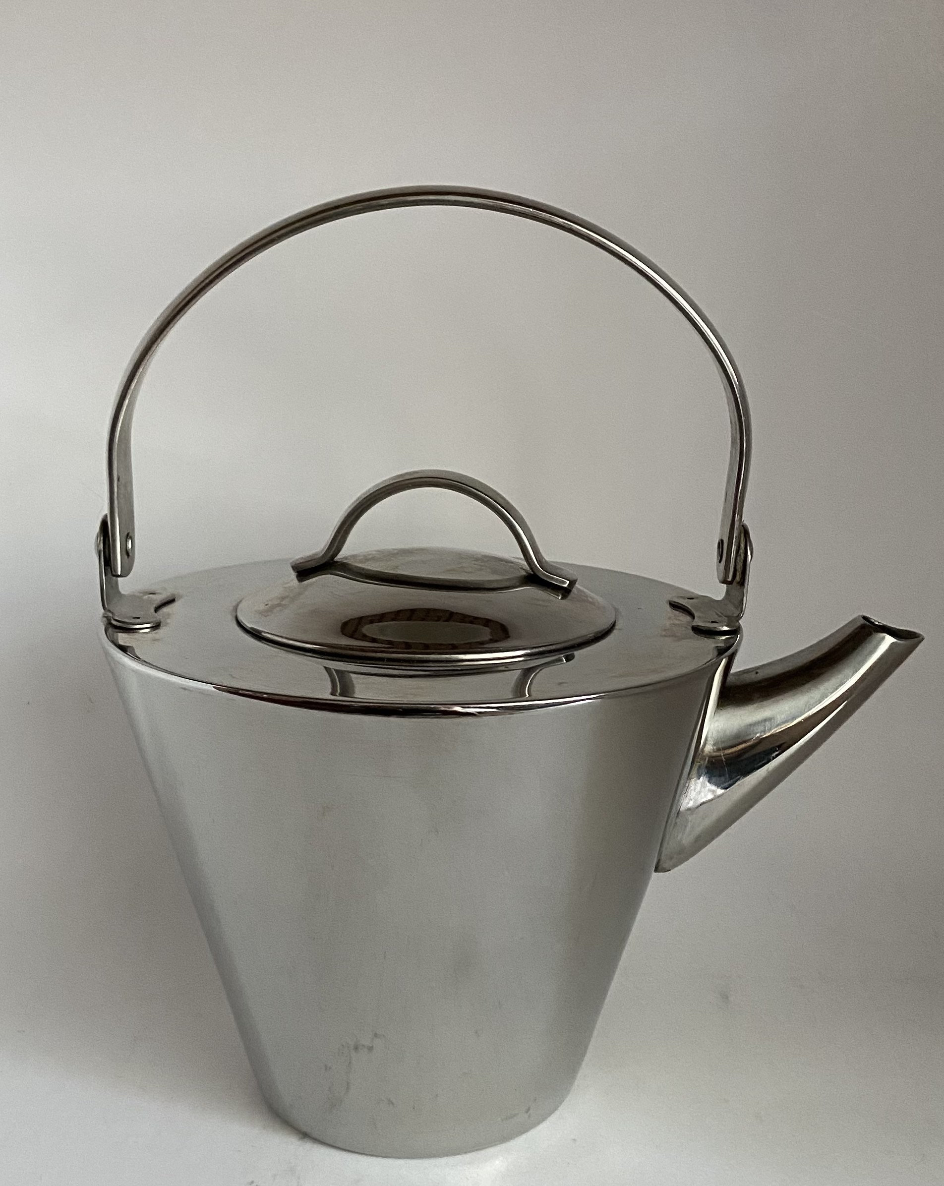 Stunning Stainless Steel Palm Restaurant Tea Pot | Etsy